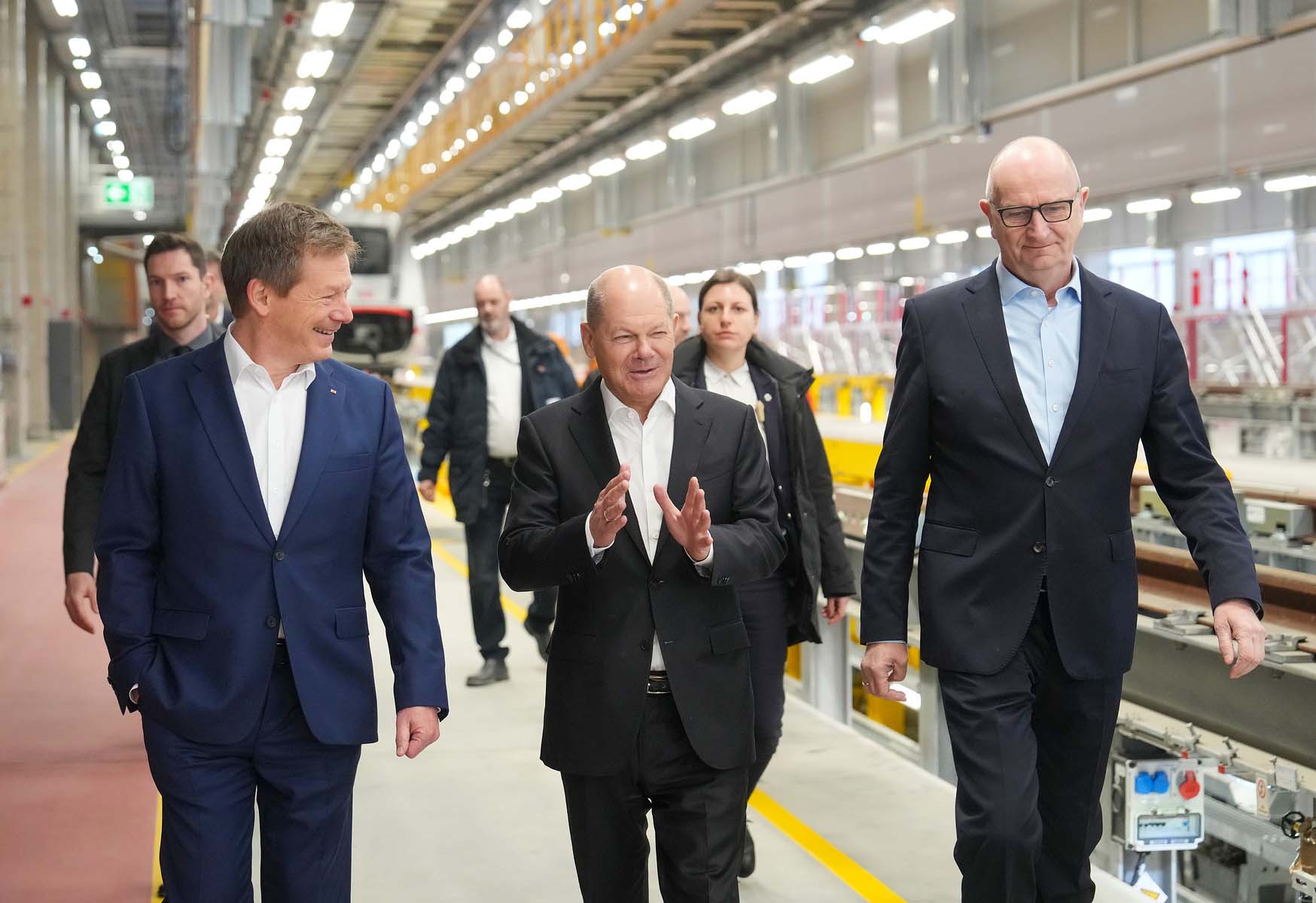 Deutschlands modernstes ICE-Instandhaltungswerk in Cottbus
